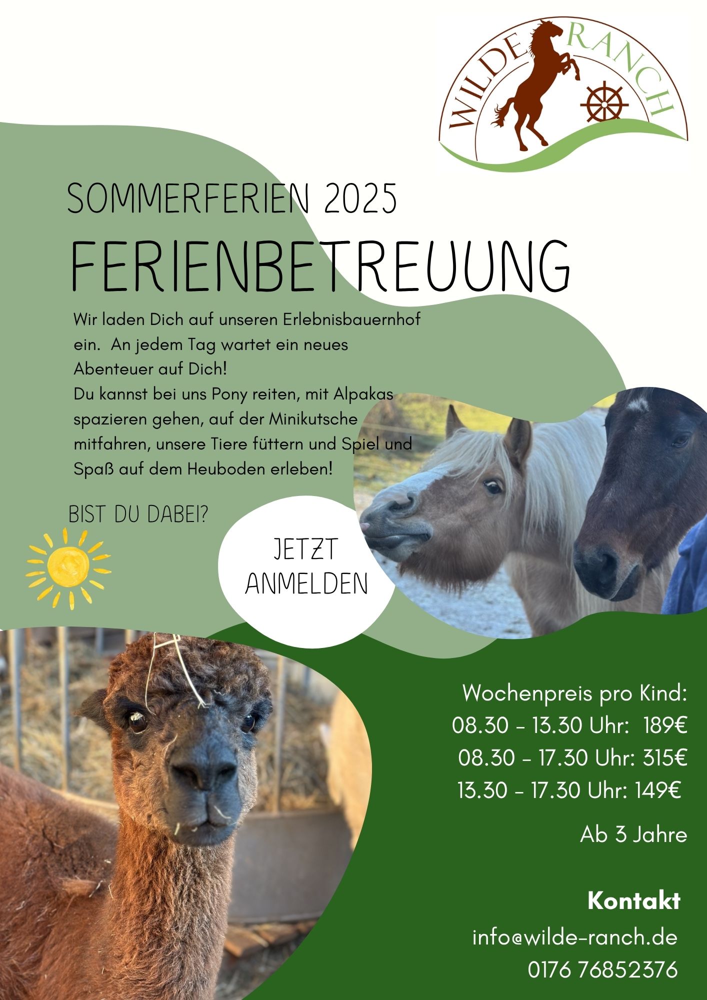 Angebote | Wilde Ranch in Waldenbuch